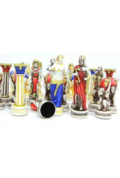 Amazeus Satranç Taşı Polyester Büyükboy Herkül Dekoratif Hediyelik