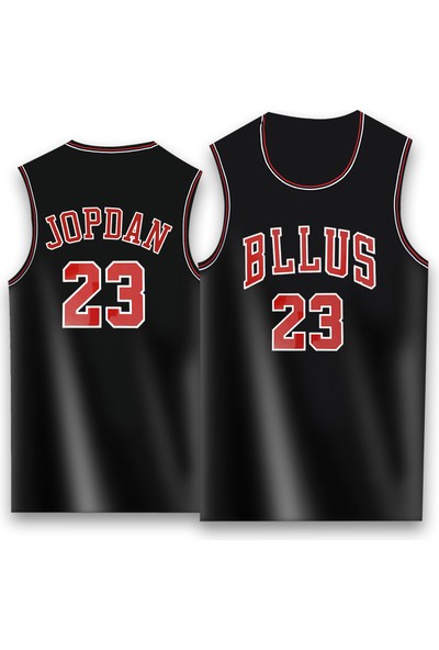 Technologys Nba Bulls Basketbol Forması - Siyah (Yurt Dışından)