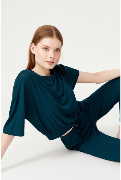 Hays Kadın Modal Bağcıklı Takım