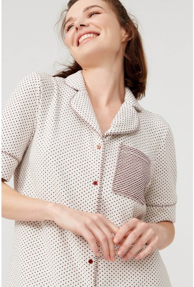 Hays Kadın Midi - Kapri Pijama Takımı