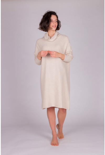 Hays Kadın Boğazlı Triko Kısa Elbise Hays Kadın Boğazlı Triko Kısa Elbise