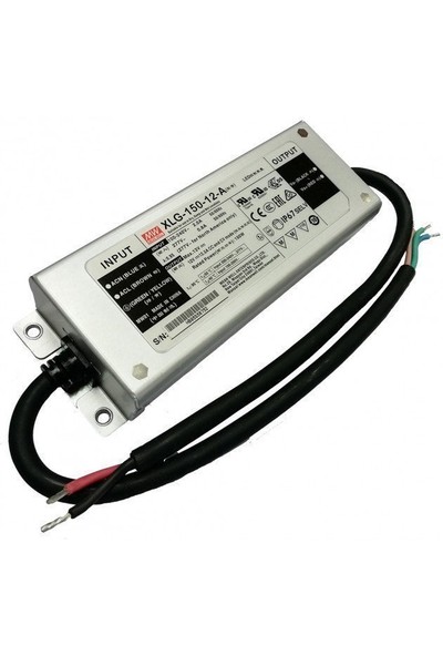 MEANWELL XLG-150-12-A 12VDC,12.5AMP,CURRENT ADJ.,(8.4~12VDC Cc) Meanwell Güç Kaynağı MEANWELL XLG-150-12-A 12VDC,12.5AMP,CURRENT ADJ.,(8.4~12VDC Cc) Meanwell Güç Kaynağı