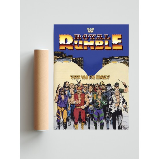 Wwe Royal Rumble 1992 Ingilizce Poster Fiyatı - Taksit Seçenekleri