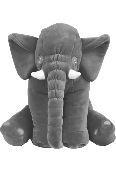 Parla Uyku Arkadaşı Uyku Fili Polar Kumaş 60 cm Gri PS3376