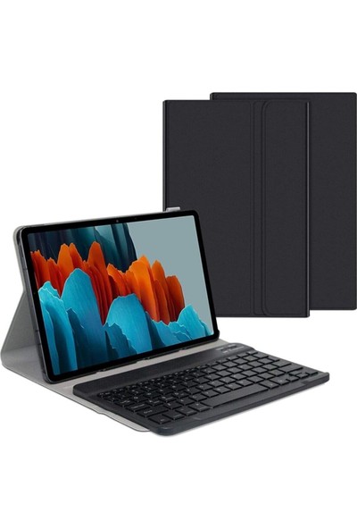 Samsung Galaxy Tab S7 Fe Lte Sm T733 (12.4 Inç) Bluetooth Klavyeli Standlı Tablet Kılıfı Samsung Galaxy Tab S7 Fe Lte Sm T733 (12.4 Inç) Bluetooth Klavyeli Standlı Tablet Kılıfı