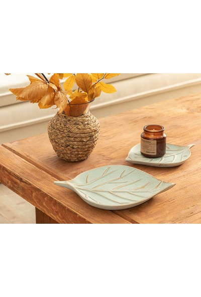 English Home Debora Dekoratif Tabak 24X18X2 cm Krem English Home Debora Dekoratif Tabak 24X18X2 cm Krem