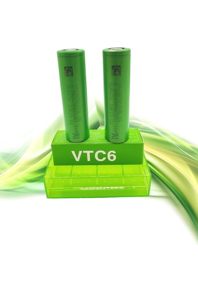 Sony Vtc6 18650 3.7 Volt 3000 mAh Li-Ion Şarj Edilebilir Pil 4'lü Sony Vtc6 18650 3.7 Volt 3000 mAh Li-Ion Şarj Edilebilir Pil 4'lü