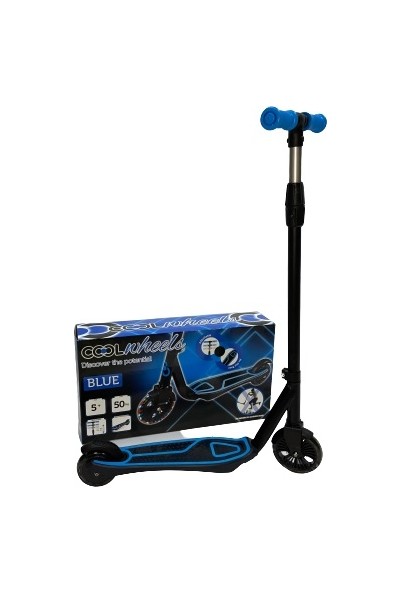 Cool Wheels 5 Yaş ve Üzeri 50 kg 2 Tekerlekli Mavi Çocuk Scooter Cool Wheels 5 Yaş ve Üzeri 50 kg 2 Tekerlekli Mavi Çocuk Scooter