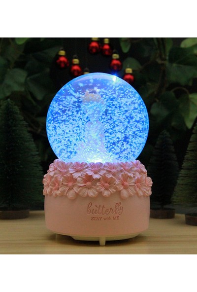 Kelebek Kar Küresi Kar Motorlu, Işıklı ve Müzikli Mega Boy Kelebek Kar Küresi Kar Motorlu, Işıklı ve Müzikli Mega Boy