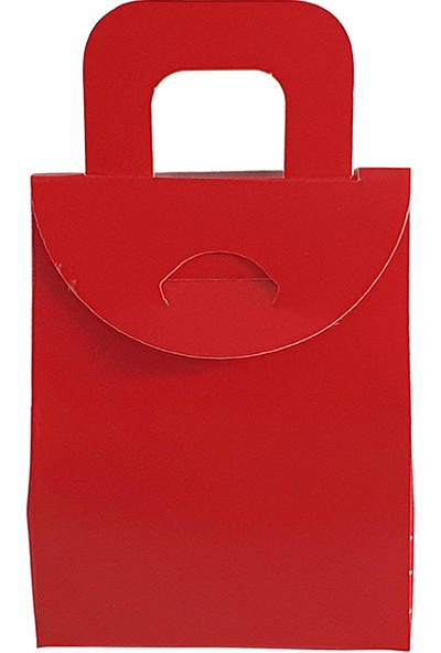 Repro Design Kulplu Mini Karton Çerez ve Hediye Kutusu Kırmızı 20 Adet Repro Design Kulplu Mini Karton Çerez ve Hediye Kutusu Kırmızı 20 Adet