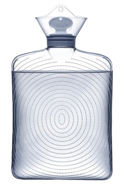 Schöne Koku Yapmayan Sıcak Su Torbası - Şeffaf Gri