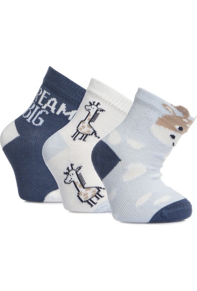 Step Organik 3lü Soket Çorap Step Organik 3lü Soket Çorap