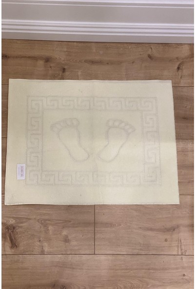 Alas Yumuşak Kaymaz Taban Paspas Ekru 45 x 65 cm Alas Yumuşak Kaymaz Taban Paspas Ekru 45 x 65 cm