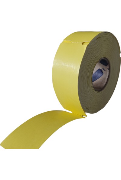 TEKNO 100 mm * 38 mm Raf Etiketi Sarı (350 Sarım) 3 Adet TEKNO 100 mm * 38 mm Raf Etiketi Sarı (350 Sarım) 3 Adet