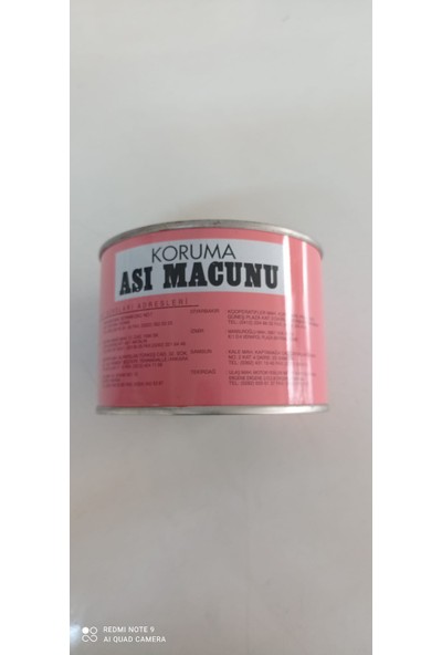 Özdem Koruma Aşı Macunu