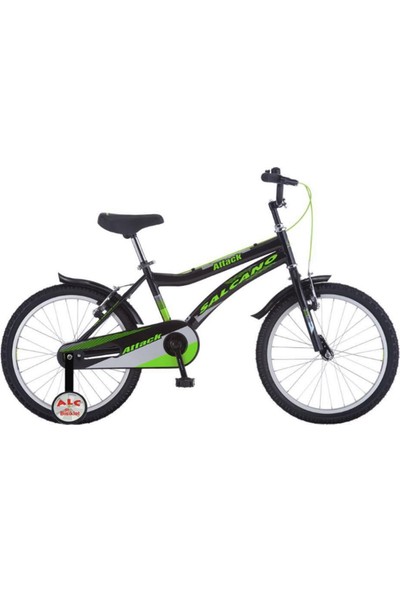 Salcano Attack-20 Siyah-Yeşil Denge Tekerlekli Salcano Attack-20 Siyah-Yeşil Denge Tekerlekli