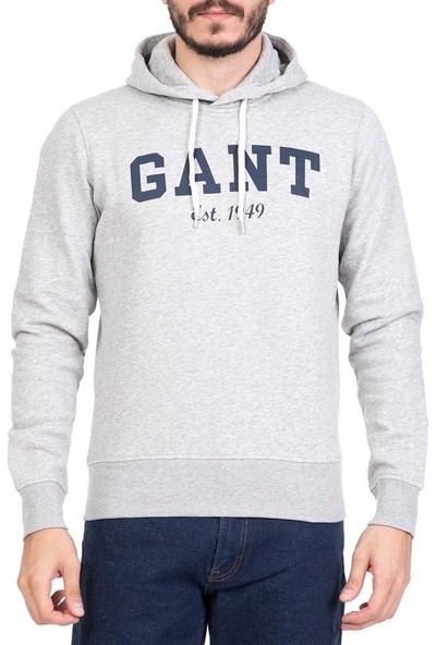 Gant Erkek Sweatshirt - Gri