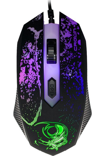 Crown Micro CMXG-110 Tpr Kaplama Rainbow Aydınlatmalı Gaming Oyuncu Mouse Crown Micro CMXG-110 Tpr Kaplama Rainbow Aydınlatmalı Gaming Oyuncu Mouse