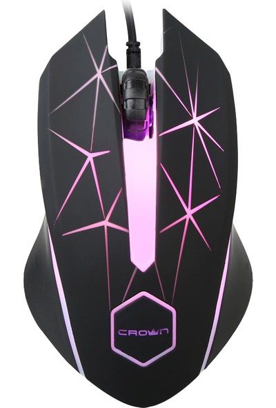 Crown Micro CMXG-120 Tpr Kaplama Rainbow Aydınlatmalı Gaming Oyuncu Mouse Crown Micro CMXG-120 Tpr Kaplama Rainbow Aydınlatmalı Gaming Oyuncu Mouse