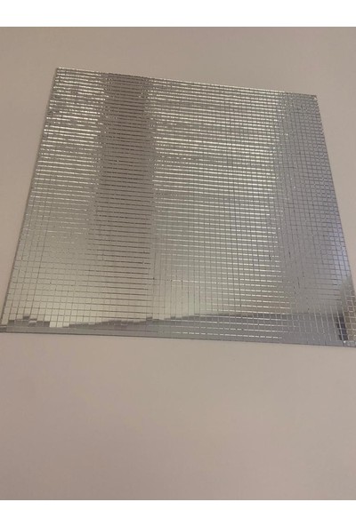 Dekoelf Kendinden Yapışkanlı 30X30 Buton Ayna Tekli Dekoelf Kendinden Yapışkanlı 30X30 Buton Ayna Tekli