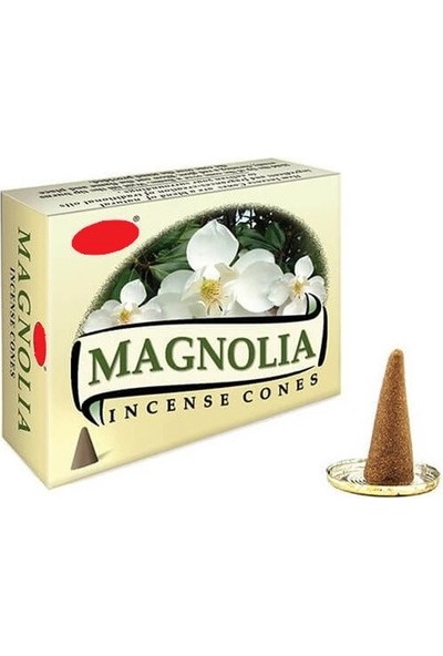 10' Lu Mistik Magnolia Manolya Aromalı Konik Tütsü 10' Lu Mistik Magnolia Manolya Aromalı Konik Tütsü