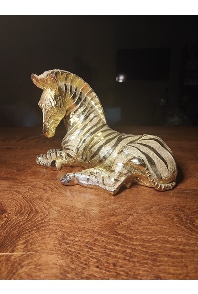 Zer Sanat Dekoratif Zebra Figür 26CM