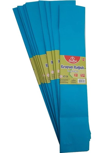 Bu-Bu Krapon Kağıdı 10'lu Mavi BUBU-KR0009 Bu-Bu Krapon Kağıdı 10'lu Mavi BUBU-KR0009