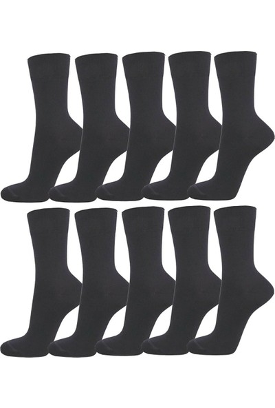 Meguca Socks erkek Klasik Pamuklu Soket Çorap 10'lu Ekonomik Paket Füme Meguca Socks erkek Klasik Pamuklu Soket Çorap 10'lu Ekonomik Paket Füme