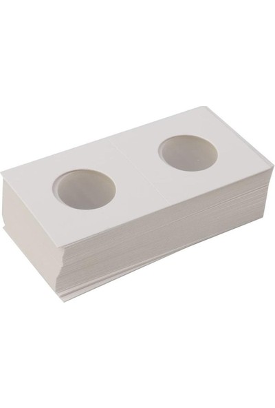 50 Adet Karton Sikke Marş Için Tutucu Sikke Toplama - 40MM