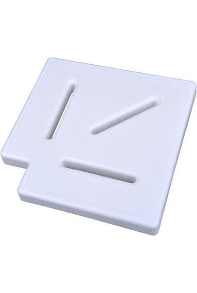 Gemaş Taşma Izgarası Köşe Parçası, 90° 20CM-PLASTIK