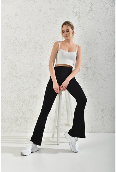 Rodi RD22YB290001 Kadın Tayt Ispanyol Paça 2207