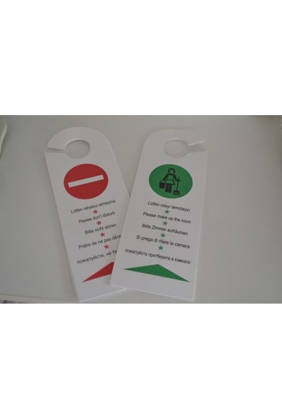 Kapı Kolu Talimatı / Dnd Kart 