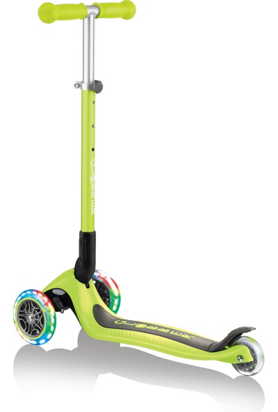 Globber Primo Katlanabilir Işıklı 3 Tekerlekli Scooter - Yeşil Globber Primo Katlanabilir Işıklı 3 Tekerlekli Scooter - Yeşil