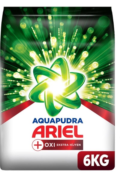 Ariel Oxi Ekstra Hijyen Aqua Pudra 6 kg
