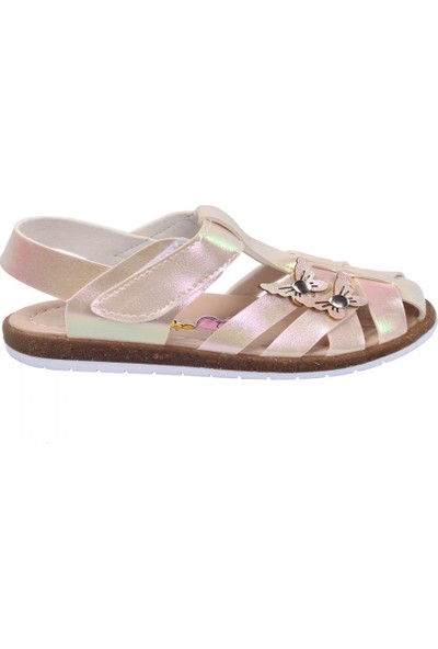 Şirin Bebe Kız Bebek Ortopedik Günlük Ayakkabı Sedef