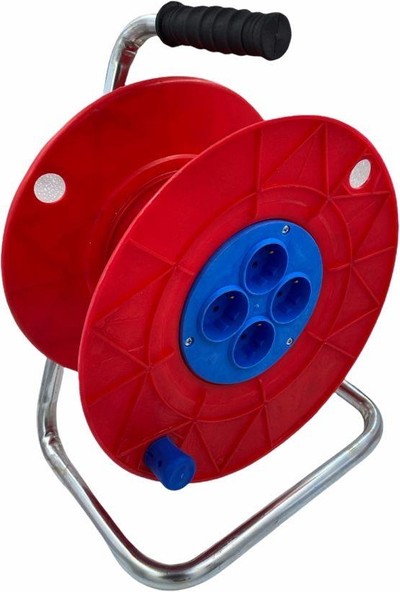 Ennalbur Seyyar Boş Makara 4 Prizli