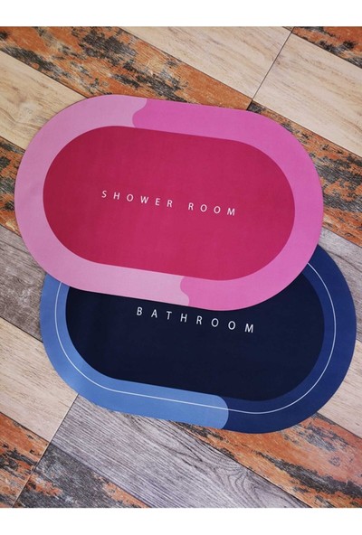FSM Sihirli Su Emici Esnek Diatom Oval Süper Su Emici Banyo Paspası Diyatom Abdest Paspası 40X60 cm FSM Sihirli Su Emici Esnek Diatom Oval Süper Su Emici Banyo Paspası Diyatom Abdest Paspası 40X60 cm