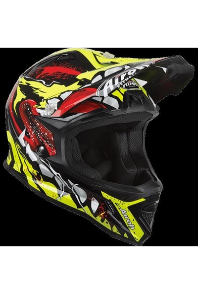 Aıroh Archer Grım Gloss Kask Aıroh Archer Grım Gloss Kask