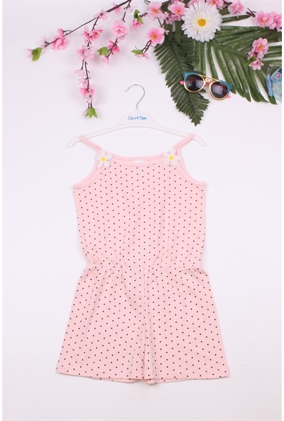 Cicitime Puanlı Papatyalı Tulum