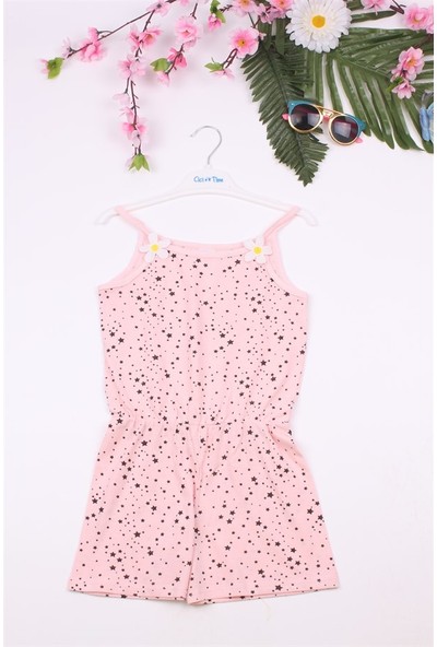 Cicitime Yıldızlı Papatyalı Tulum