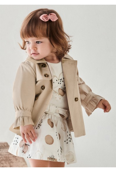 Mayoral Kız Bebek Trenchcoat