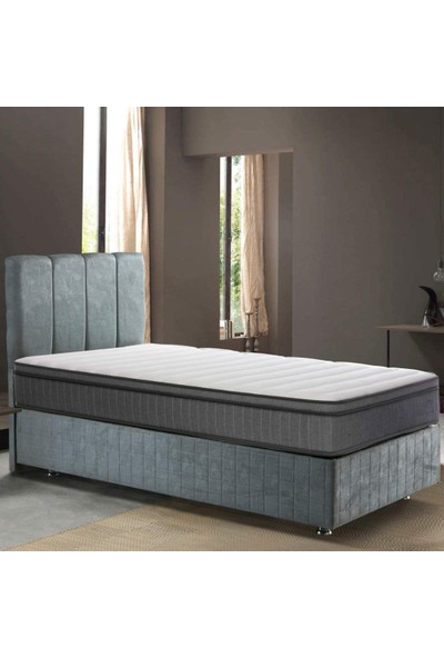 Heyner Elixir 140 x 190 cm Orta Sert Yaylı Yatak Lü x Pedli Yaylı Yatak