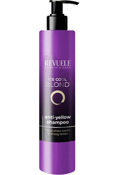 Revuele Ice Cool Mor Şampuan 335 ml Anti Yellow Turunculaşma Karşıtı Revuele Ice Cool Mor Şampuan 335 ml Anti Yellow Turunculaşma Karşıtı