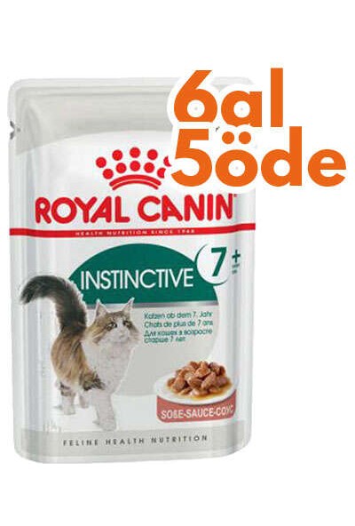 Royal Canin Pouch Gravy Instinctive +7 Yaşlı Kedi Yaş Maması 85 gr Royal Canin Pouch Gravy Instinctive +7 Yaşlı Kedi Yaş Maması 85 gr