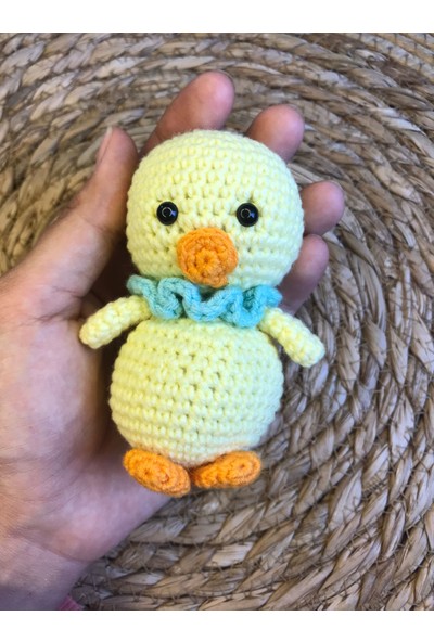 Kız Bebek Erkek Çocuk Amigurumi Hediyelik Civciv