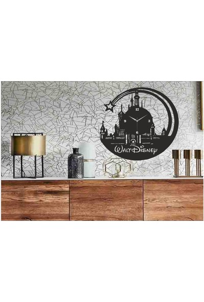 Hediyelikevi Walt Disney Temalı Dekoratif Ahşap Duvar Saati Hediyelikevi Walt Disney Temalı Dekoratif Ahşap Duvar Saati