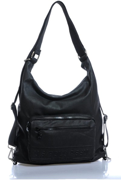 U.s. Polo Assn. US8740 Siyah Kadın Omuz ve Sırt Çantası
