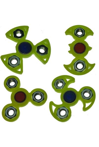 Evrim Stres Çarkı Yeşil 4 Tür 4 Adet