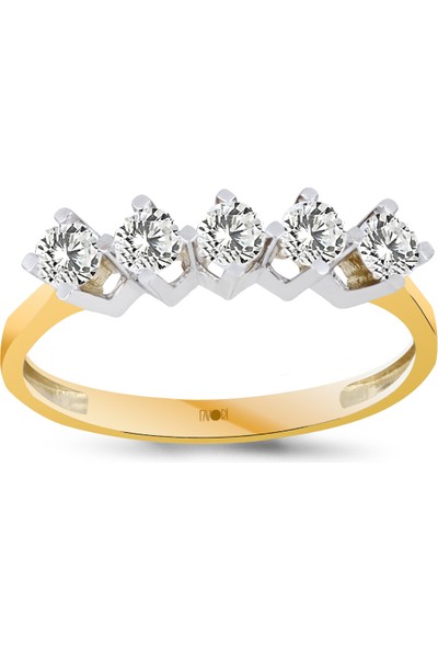 Favori Altın Beştaş Yüzük