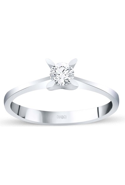 Favori Pırlanta Tektaş Yüzük